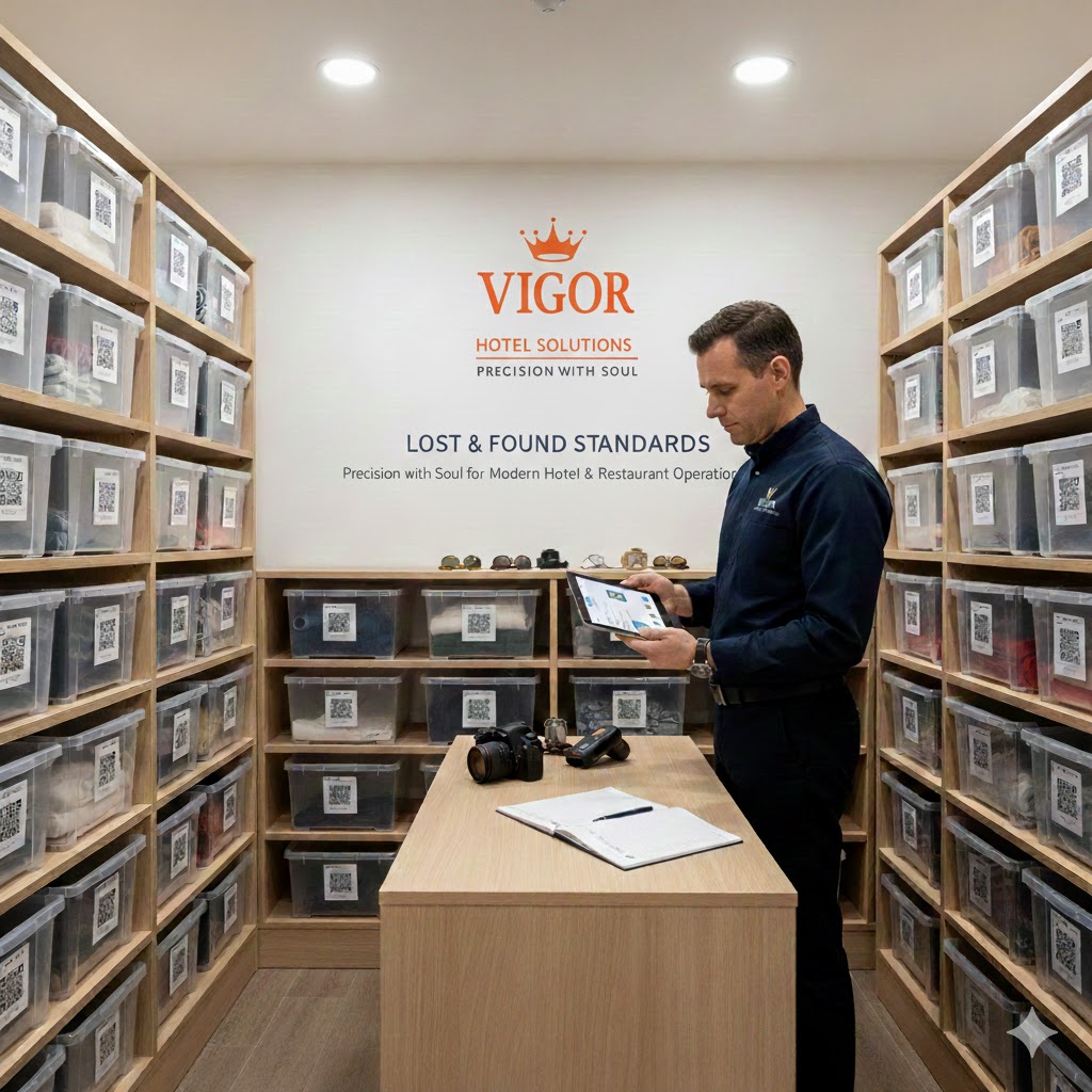 Lost & Found Standards by VIGOR HOTEL SOLUTIONS - Vigor Hotel