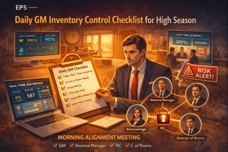 EP5 — Daily GM Inventory Control Checklist for High Season - Vigor Hotel