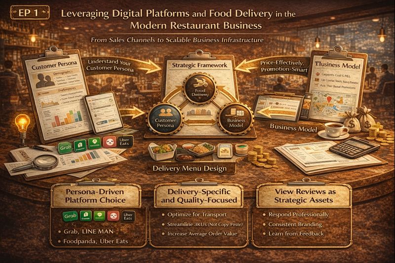 EP 1. Leveraging Digital Platforms and Food Delivery in the Modern ...